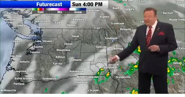 Mostly sunny skies today with clouds coming in tomorrow morning ...