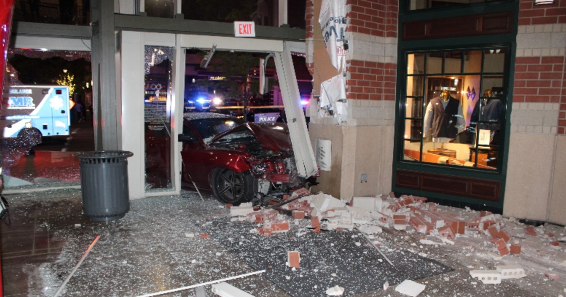 New footage captures car crash at River Park Square | Spokane News ...