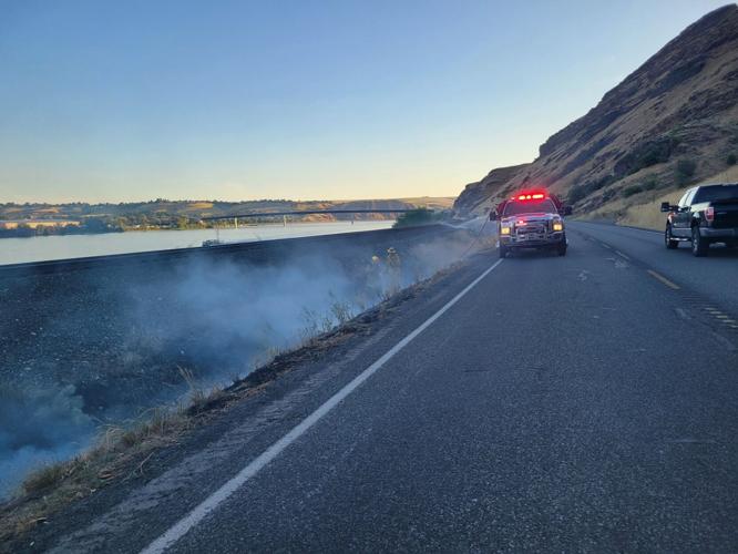 Asotin County grass fires along State Highway 128 | | khq.com