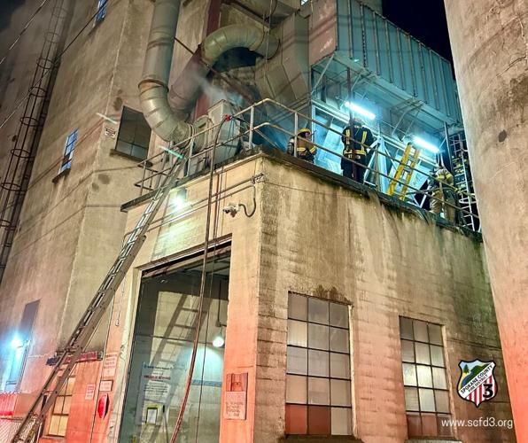 Firefighters respond to blaze at ADM Flour Mill in Cheney | Spokane ...