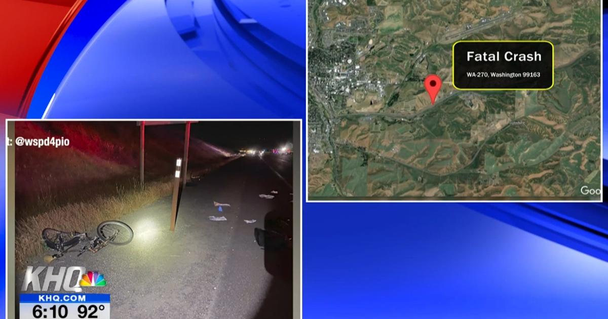 WSP troopers investigating fatal crash involving bicyclist near Pullman ... WSP troopers investigating fatal crash involving bicyclist near Pullman ...