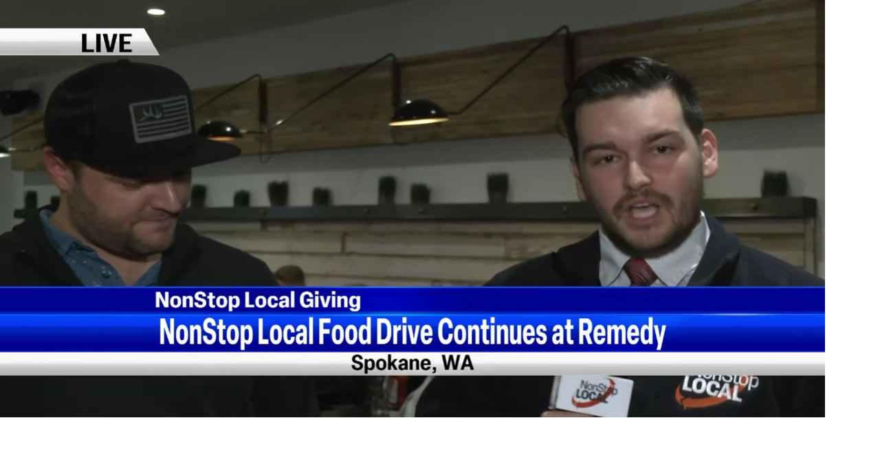 Another night of the NonStop Local food drive at Remedy | | khq.com