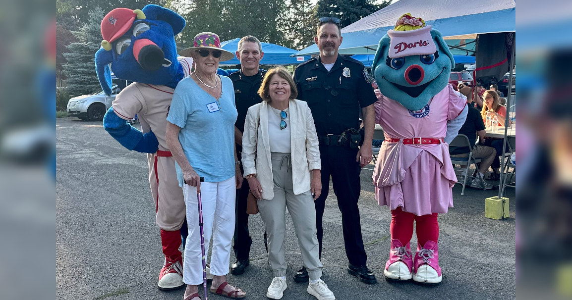 Mayor Lisa Brown celebrates National Night Out Against Crime | Spokane ...
