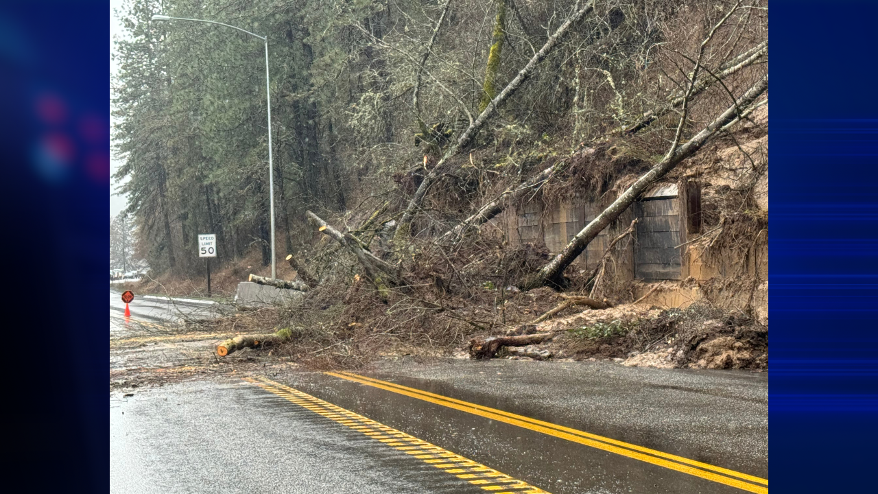 Crew partially clear landslide debris from US-12 near Orofino | Idaho ...