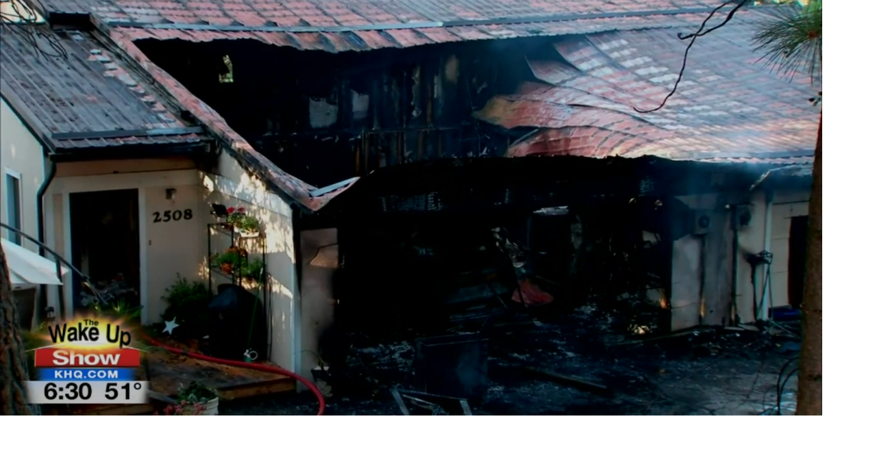 No injuries reported as crews investigate duplex fire near Hangman ...