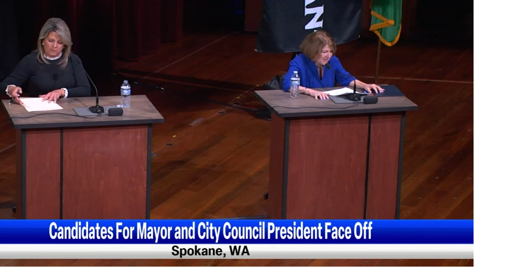 Candidates for Spokane Mayor face off during debates hosted by The ...