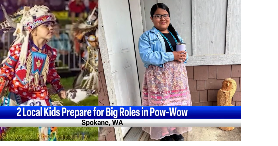 Two Spokane Tribe kids prepare to honor their families at Pow-Wow at ...