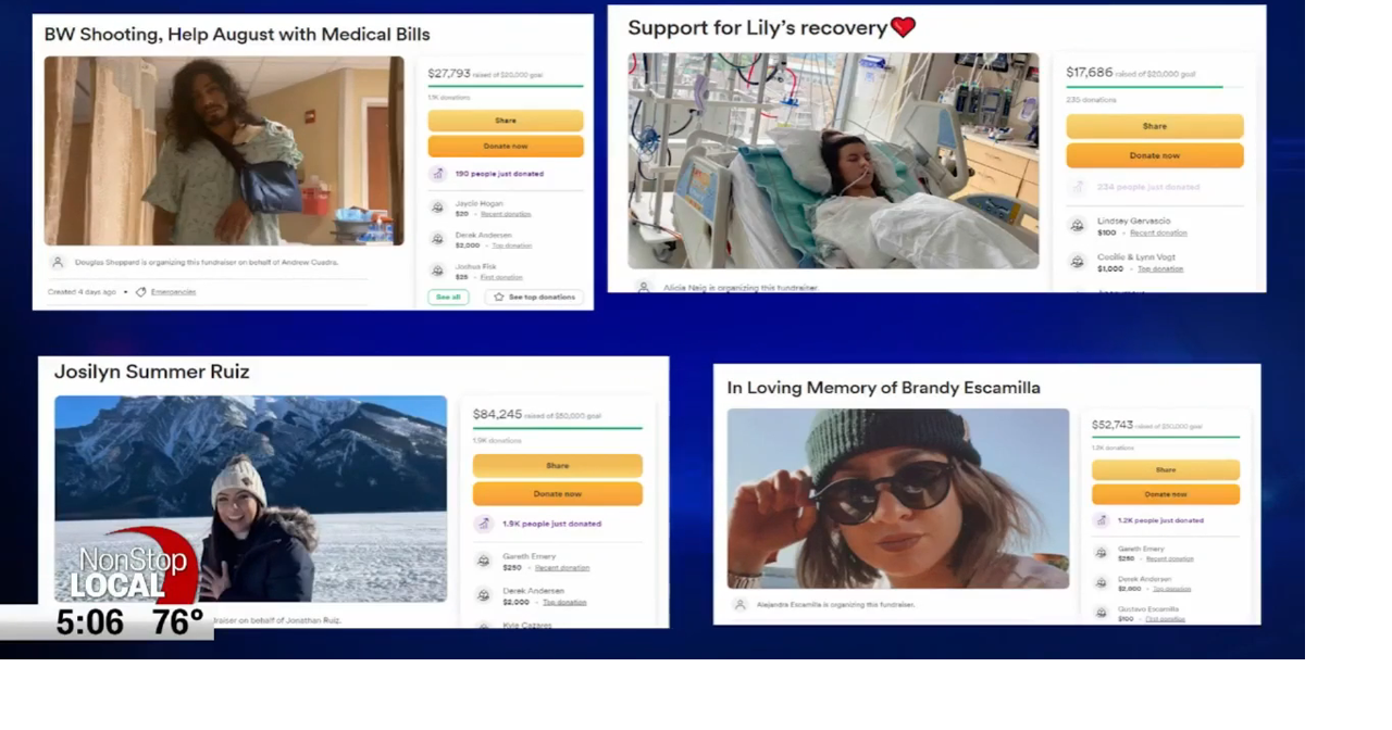 Fundraisers for Gorge shooting victims now active | Spokane News | khq.com