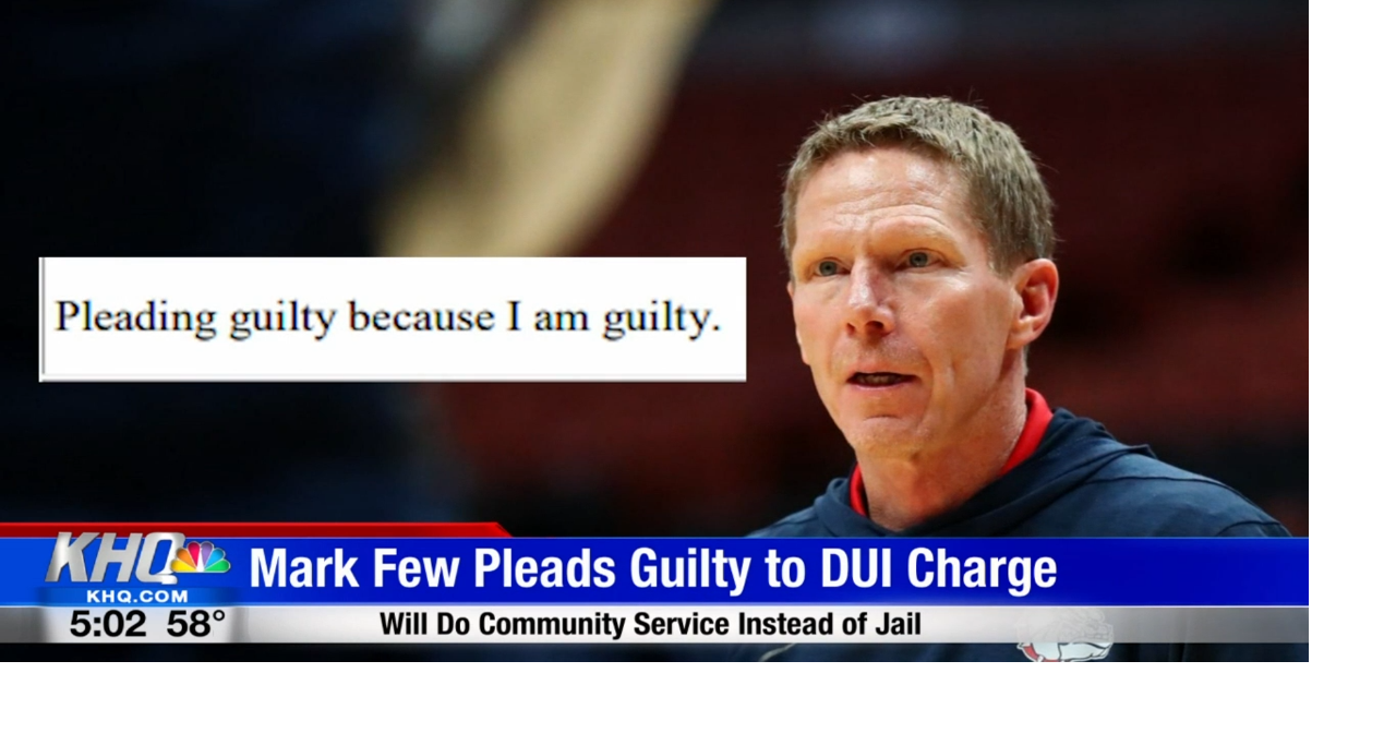 Gonzaga coach Mark Few must complete community service in lieu of jail ...
