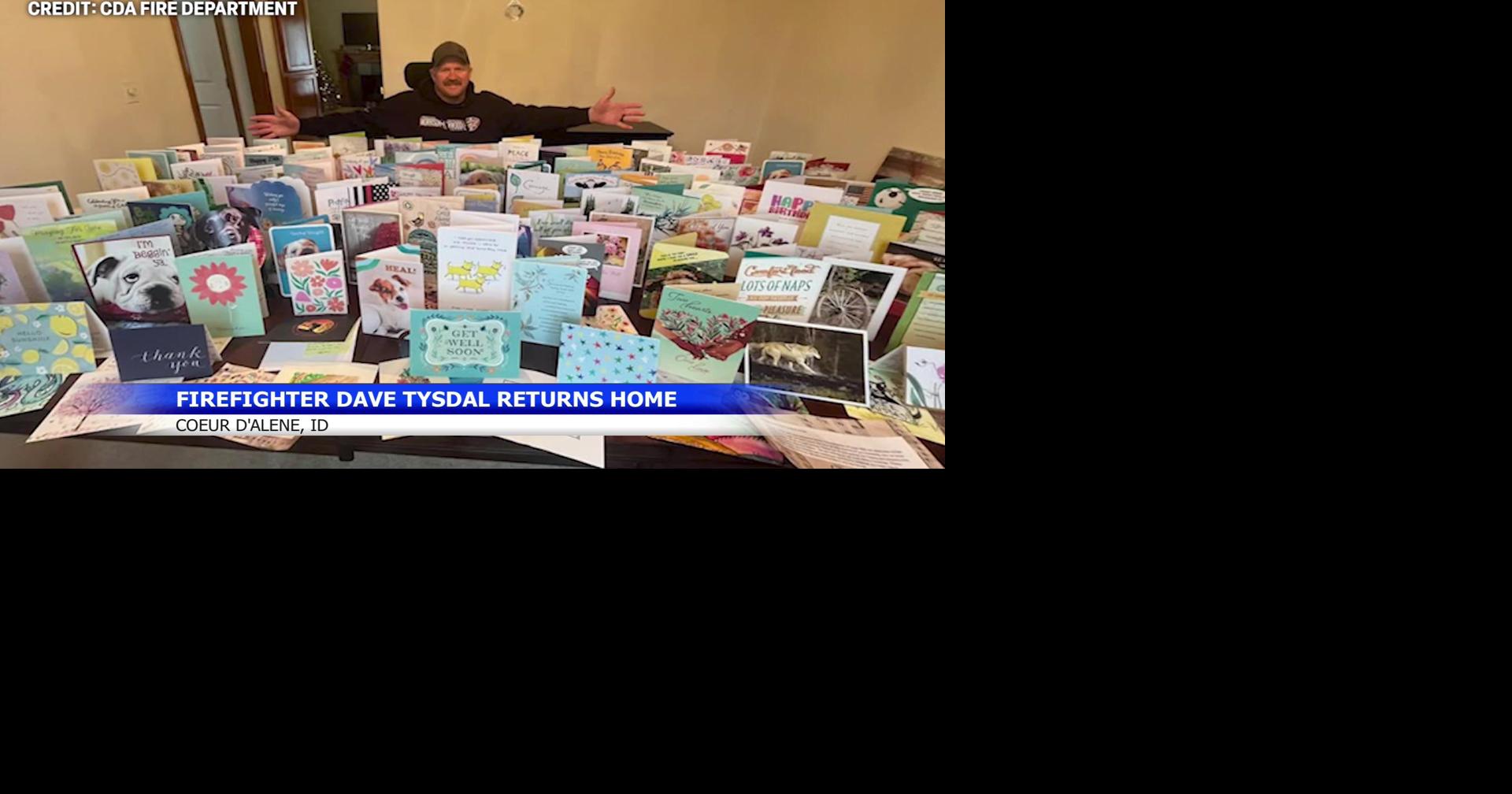 Coeur d’Alene firefighter Dave Tysdal home after recovering in Colorado ...