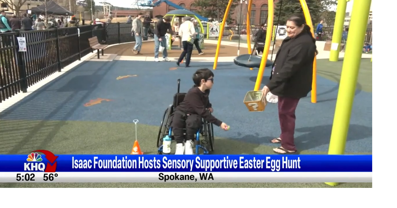 Isaac Foundation hosts sensory-friendly Easter Egg hunt in Spokane's ...