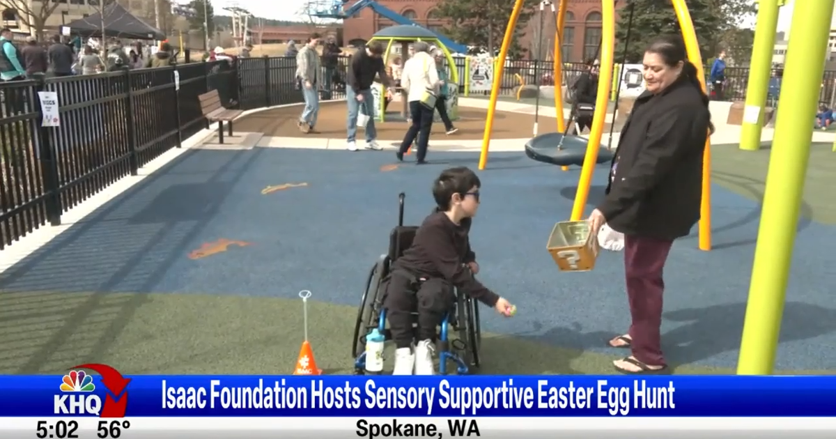 Isaac Foundation hosts sensory-friendly Easter Egg hunt in Spokane's ... Isaac Foundation hosts sensory-friendly Easter Egg hunt in Spokane's ...