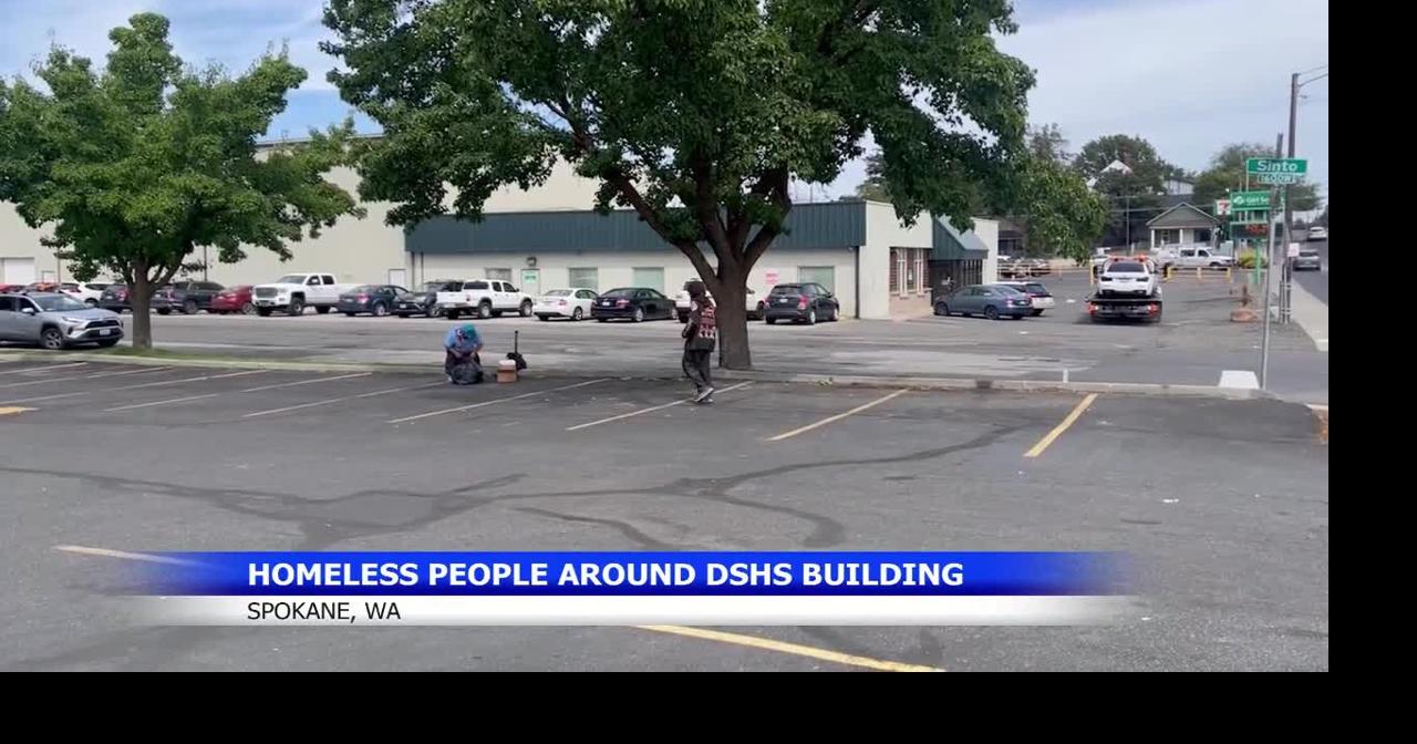 Unhoused Numbers Grow Outside DSHS Maple Street Office | Helping Save ...