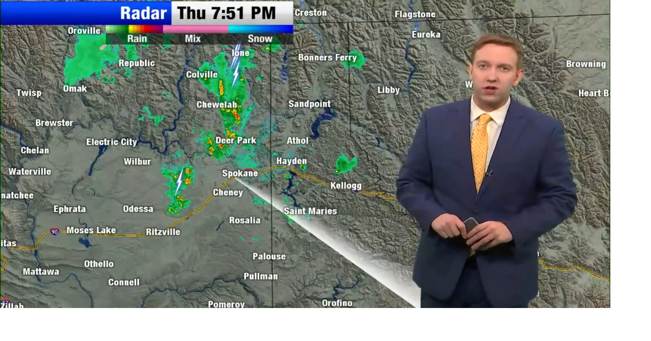 Isolated thunderstorms push through Spokane, Inland Northwest | Spokane ...