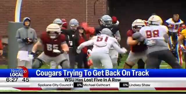 WSU Football's Ron Stone Jr. Addresses Frustration with Cougar Losing ...