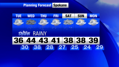 After Sunday's strong winds, active weather with snow chances will ...