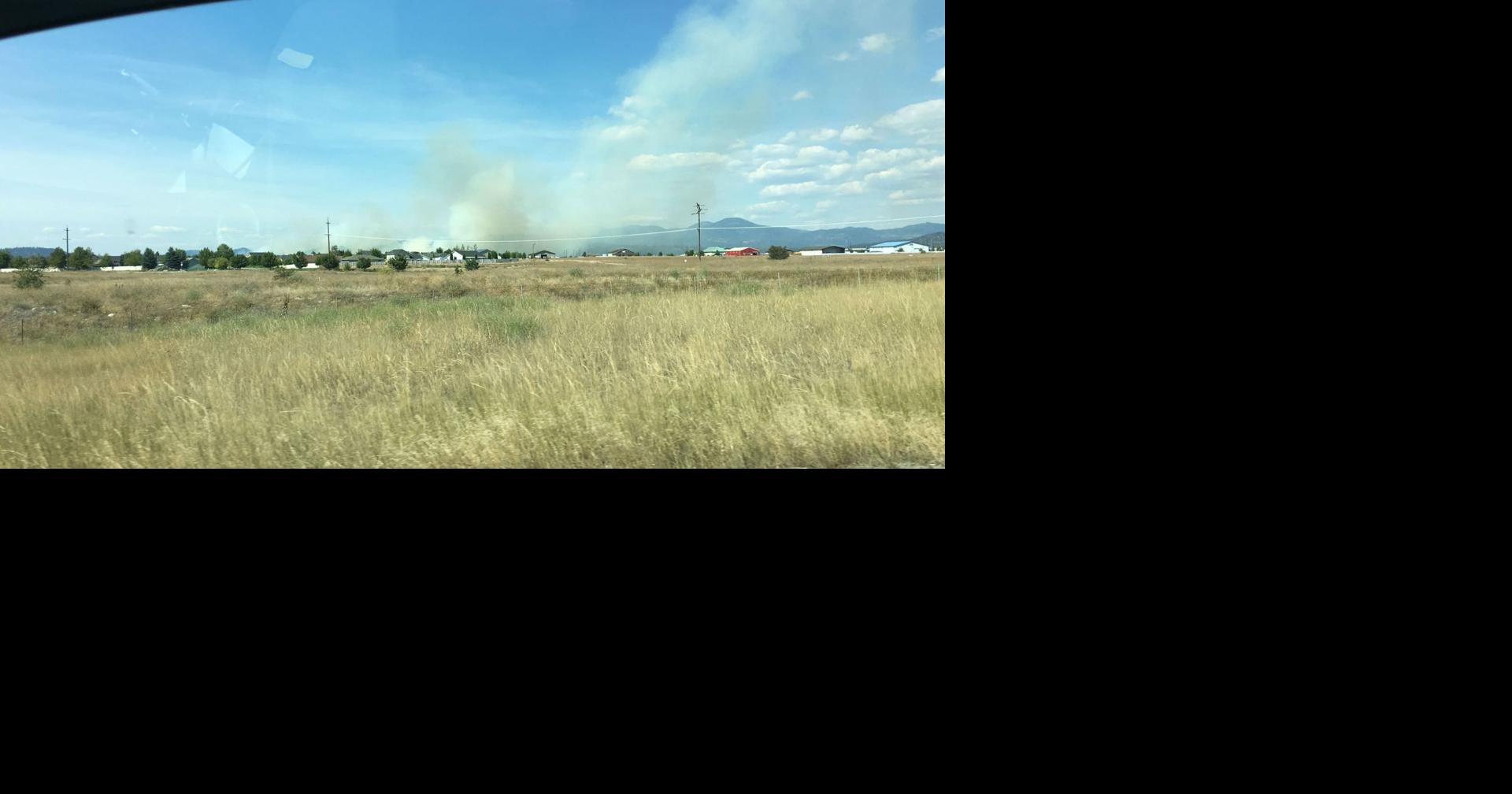 Brush fire at Washington/Idaho state line | Spokane News | khq.com