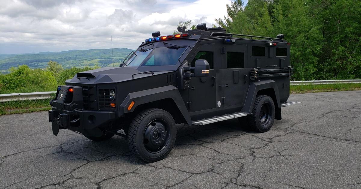 Spokane Police Swat Car