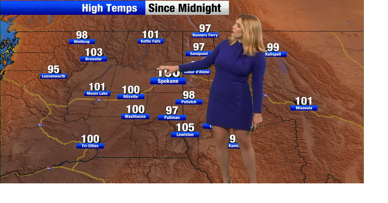 Widespread haze tonight, temps to be dangerously hot tomorrow | Weather ...