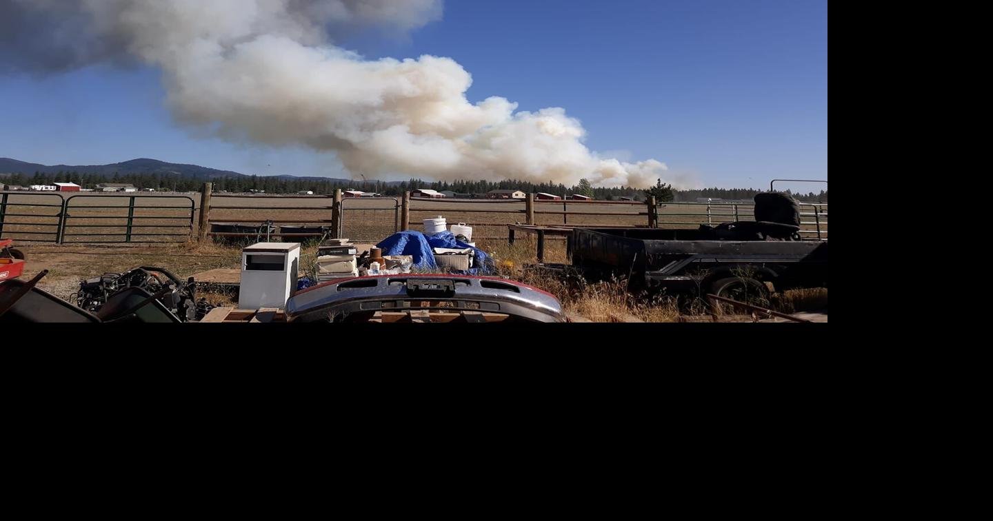 Brunner Fire burning near Silverwood Theme Park 50% contained ...