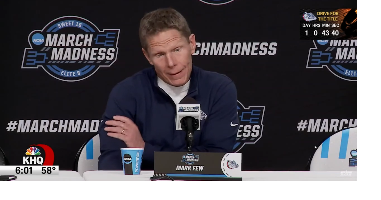 Gonzaga Coach Mark Few reflects on Bulldogs' years of success as the ...
