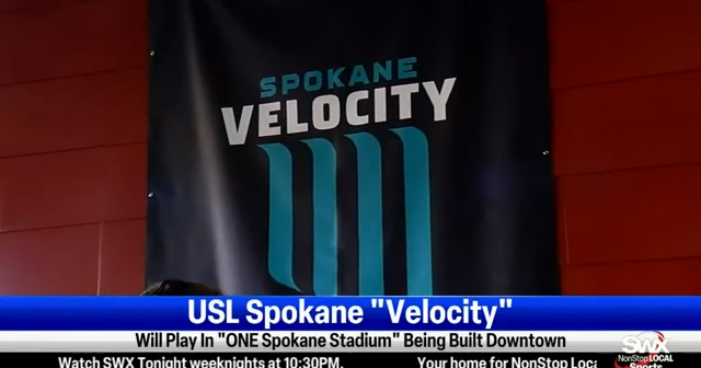 Spokane USL team name revealed as "Velocity." | Spokane News | khq.com