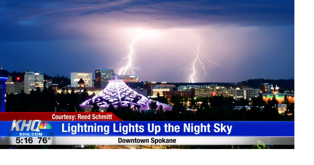 Cleanup under way after lightning storm | Spokane News | khq.com