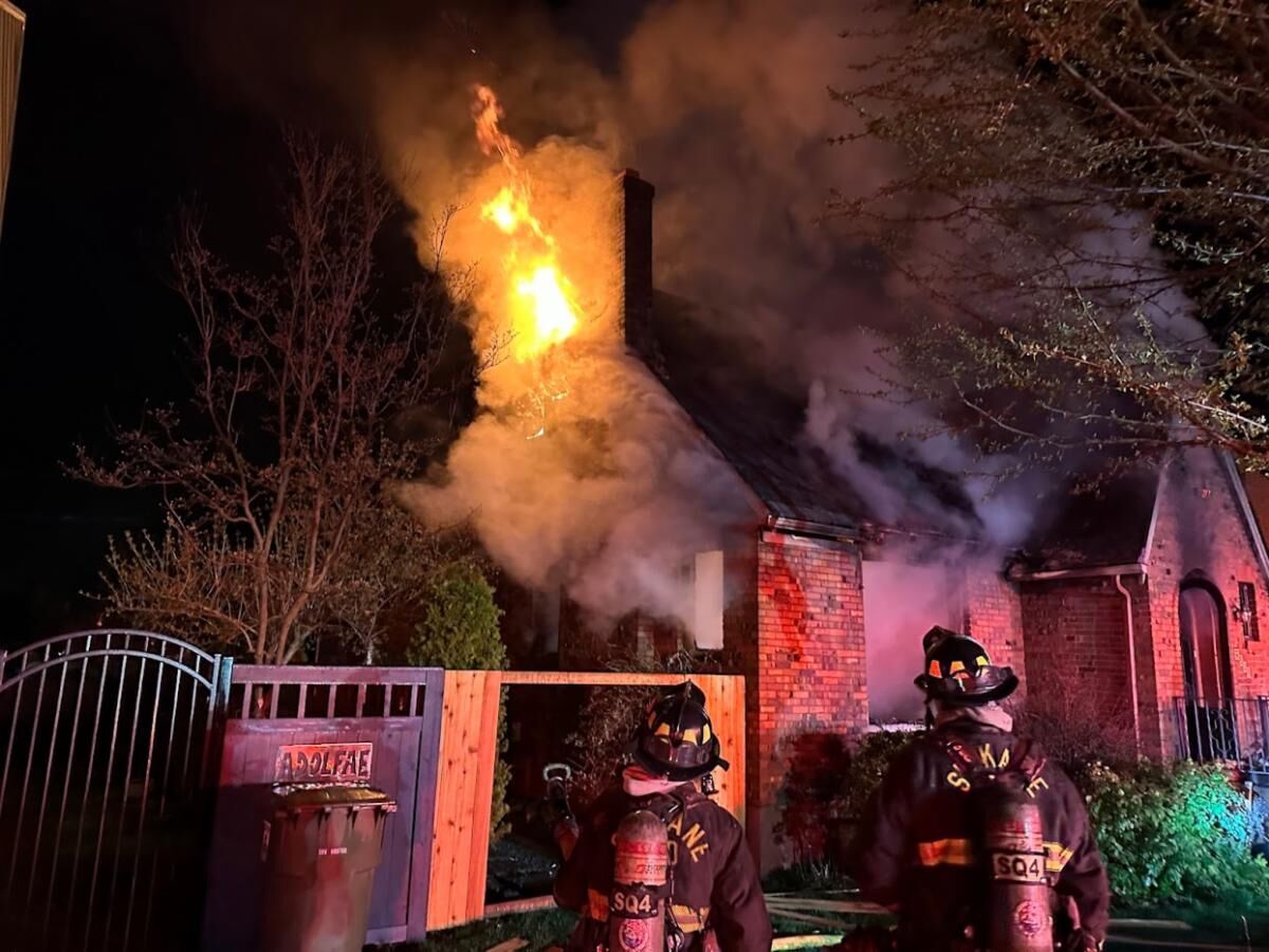 House fire on Spokane's South Hill kills woman and 2 dogs, cause ...