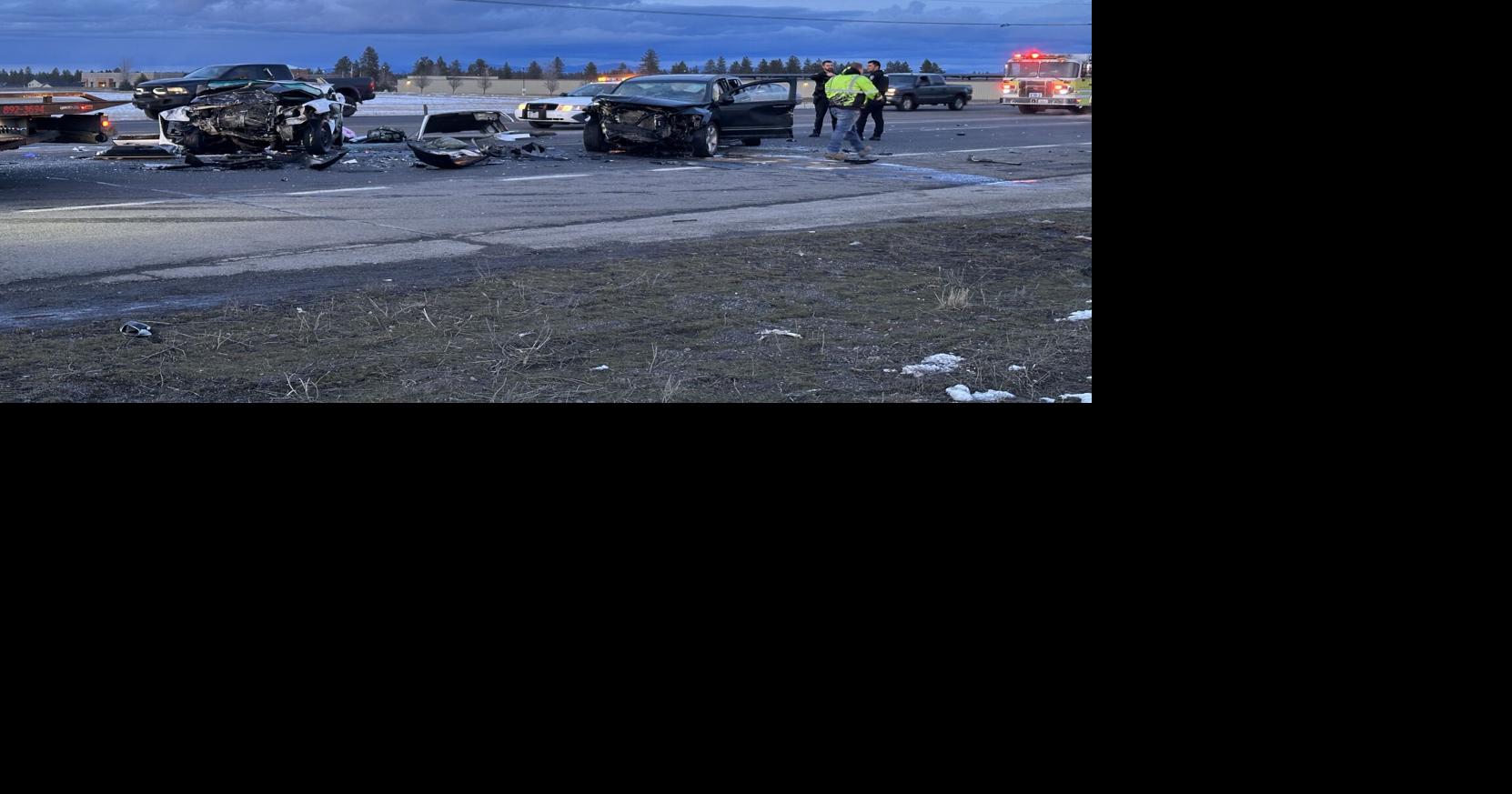 US 2 closed, multiple people transported to hospital after 3 car crash ...