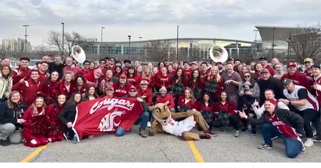 WSU fans ready for round two game tomorrow | Spokane News | khq.com