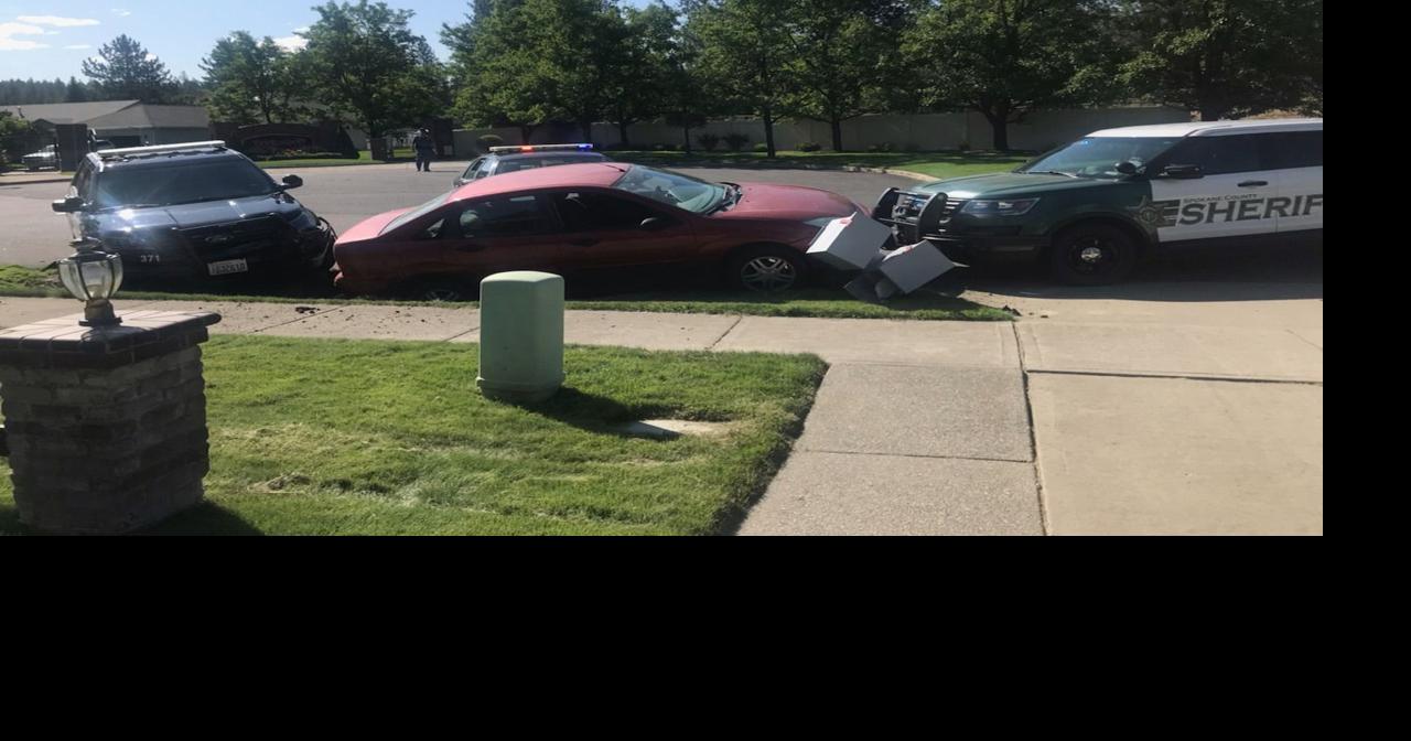 Domestic violence suspect leads police on chase, crashes into two ...