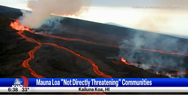 Mauna Loa "not directly threatening" communities | Spokane News | khq.com