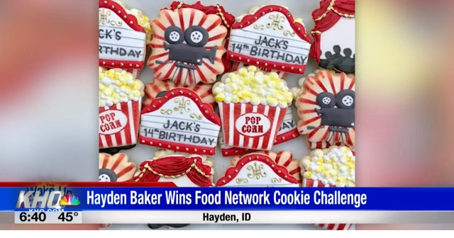 Hayden baker wins Food Network baking challenge | Spokane News | khq.com