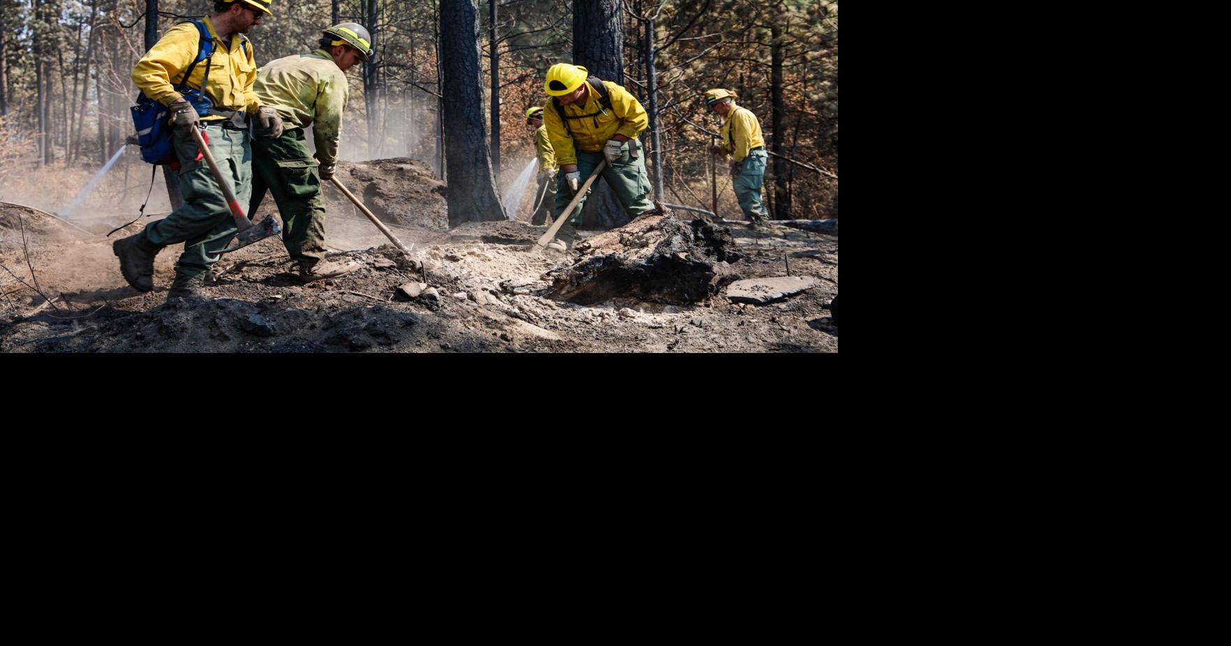 Gray Fire Mop-up | | khq.com