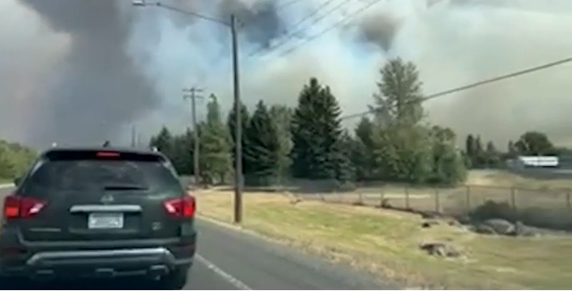 At least one home lost in Medical Lake fire | Washington Wildfires ...