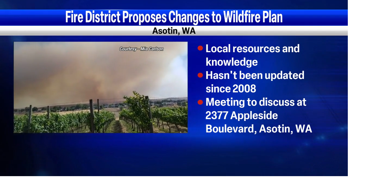 Asotin County seeks community input on wildfire protocols | Spokane ...