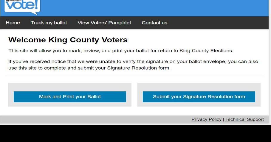 King County Election Portal | | khq.com