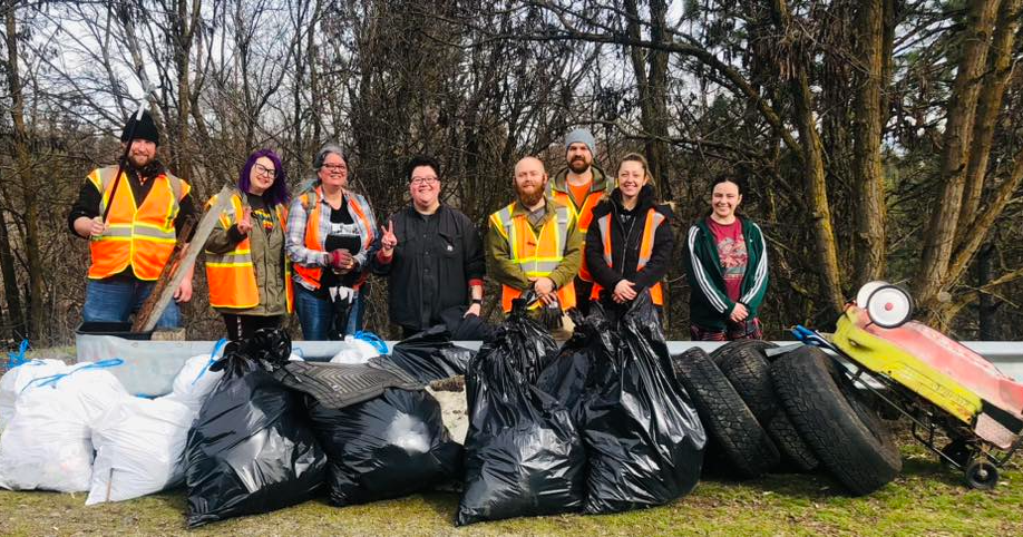 'Spokane County Clean Up Crew' removes hundreds of pounds of trash and ...
