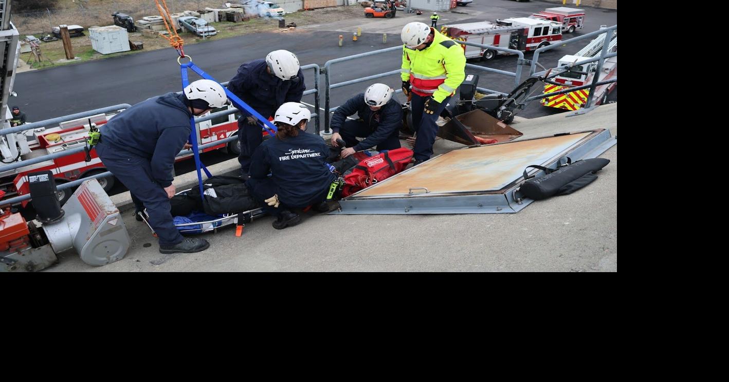Spokane firefighters participate in multi-day technical rescue training ...