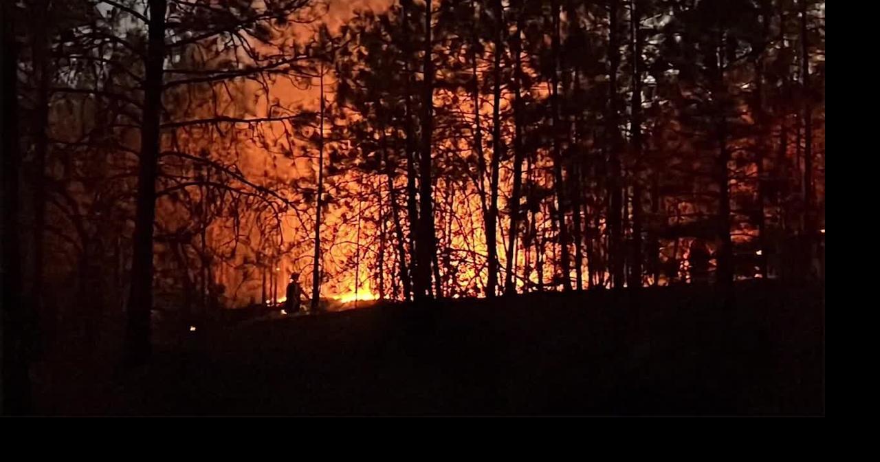 Fire crews tackle vegetation fire near South Marshall Road in Spokane ...