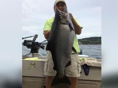 record salmon caught