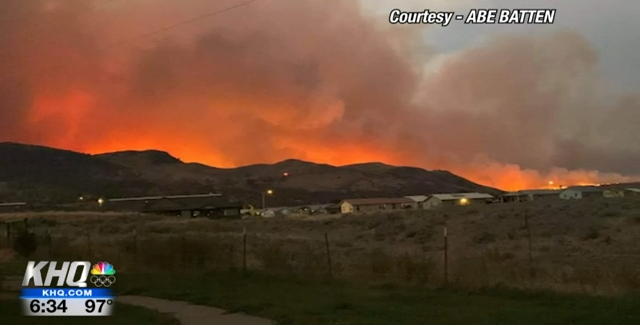 360 Coverage: Fires burning thousands of acres in Okanogan county ...