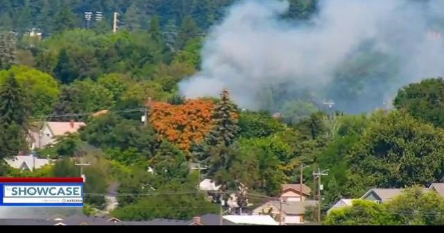 One garage destroyed, another seriously damaged in west central Spokane ...
