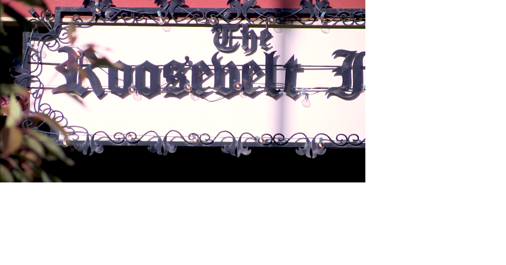 Roosevelt Inn Sign | | khq.com