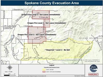 Updated Evacuation Map | | khq.com