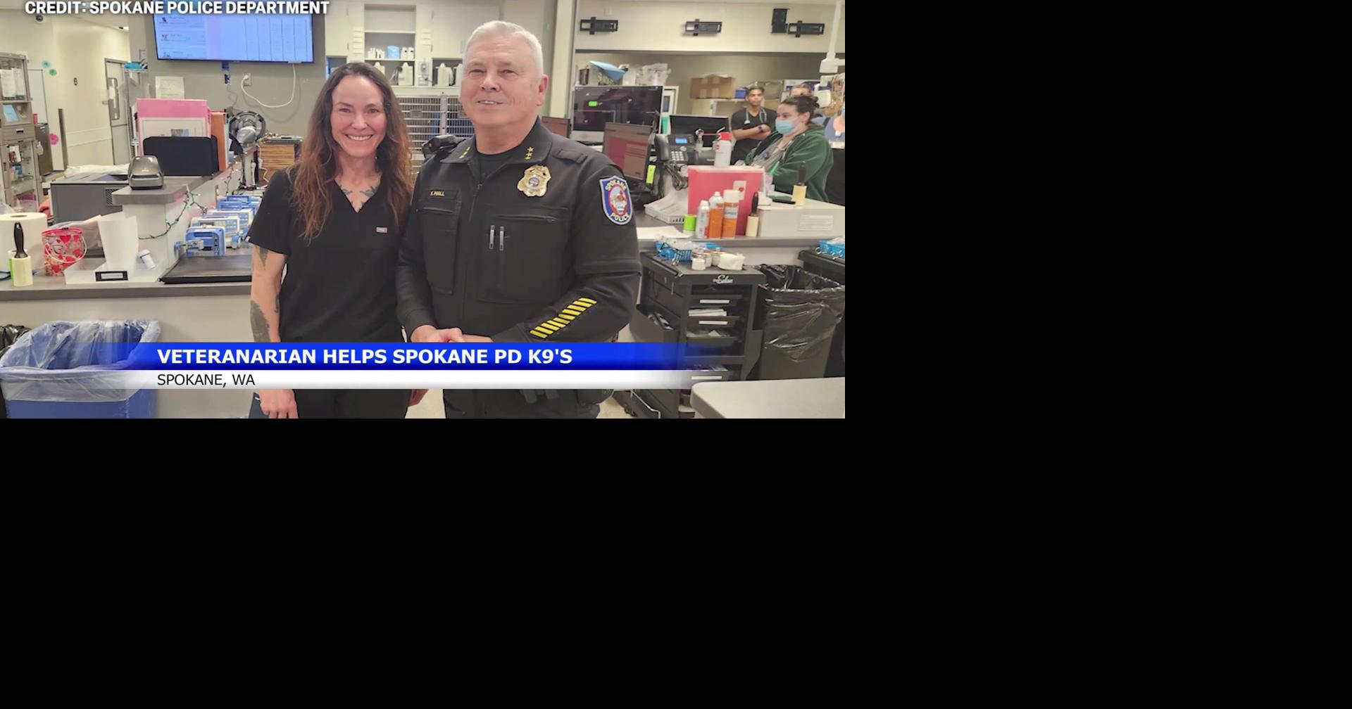 Spokane veterinarian honored for dedication to police K9 unit | Spokane ...