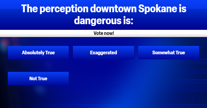 Poll: Is downtown Spokane a safe place? | Spokane News | khq.com