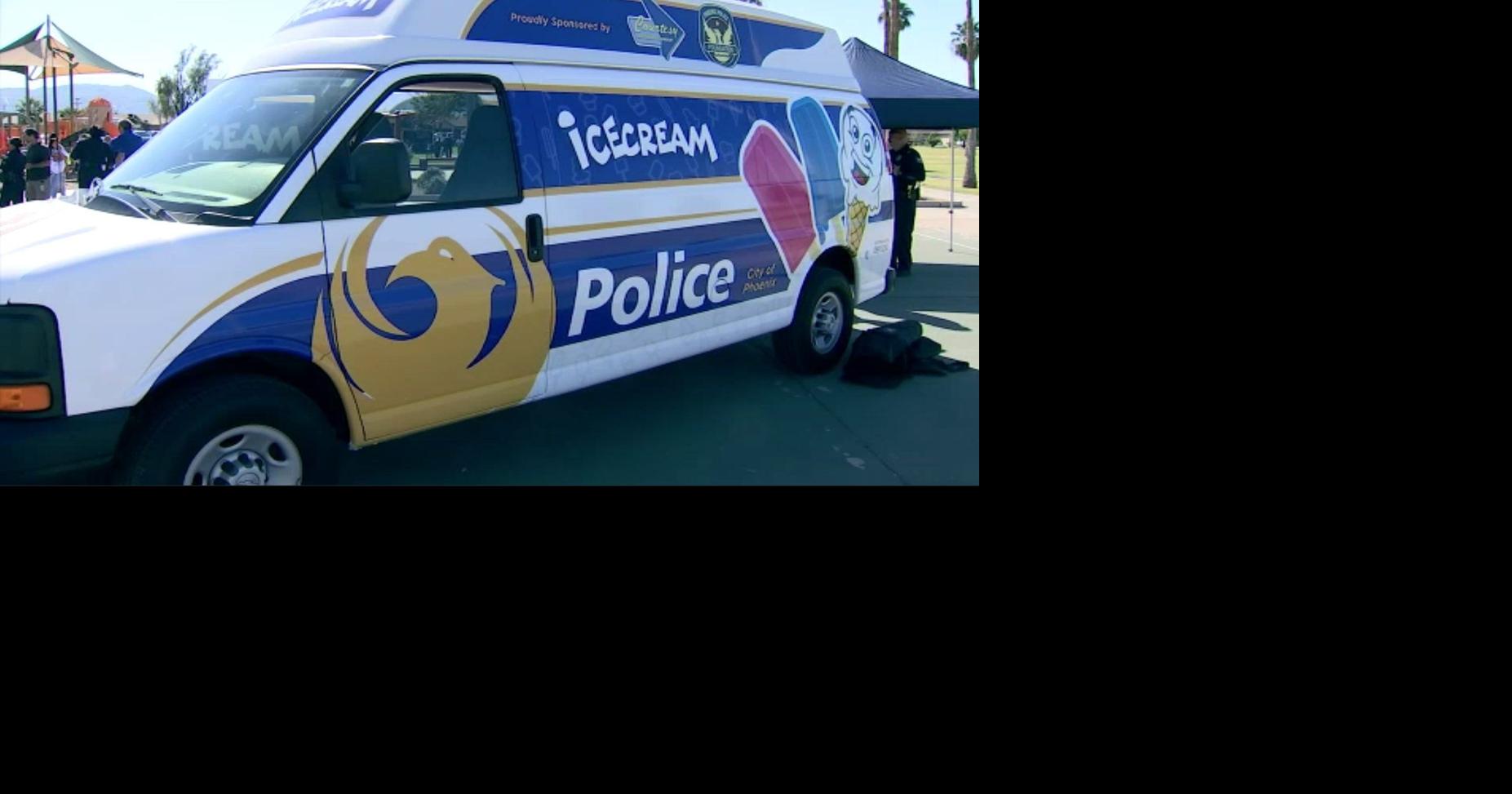 Phoenix PD unveils first ever police ice cream truck | Spokane News ...