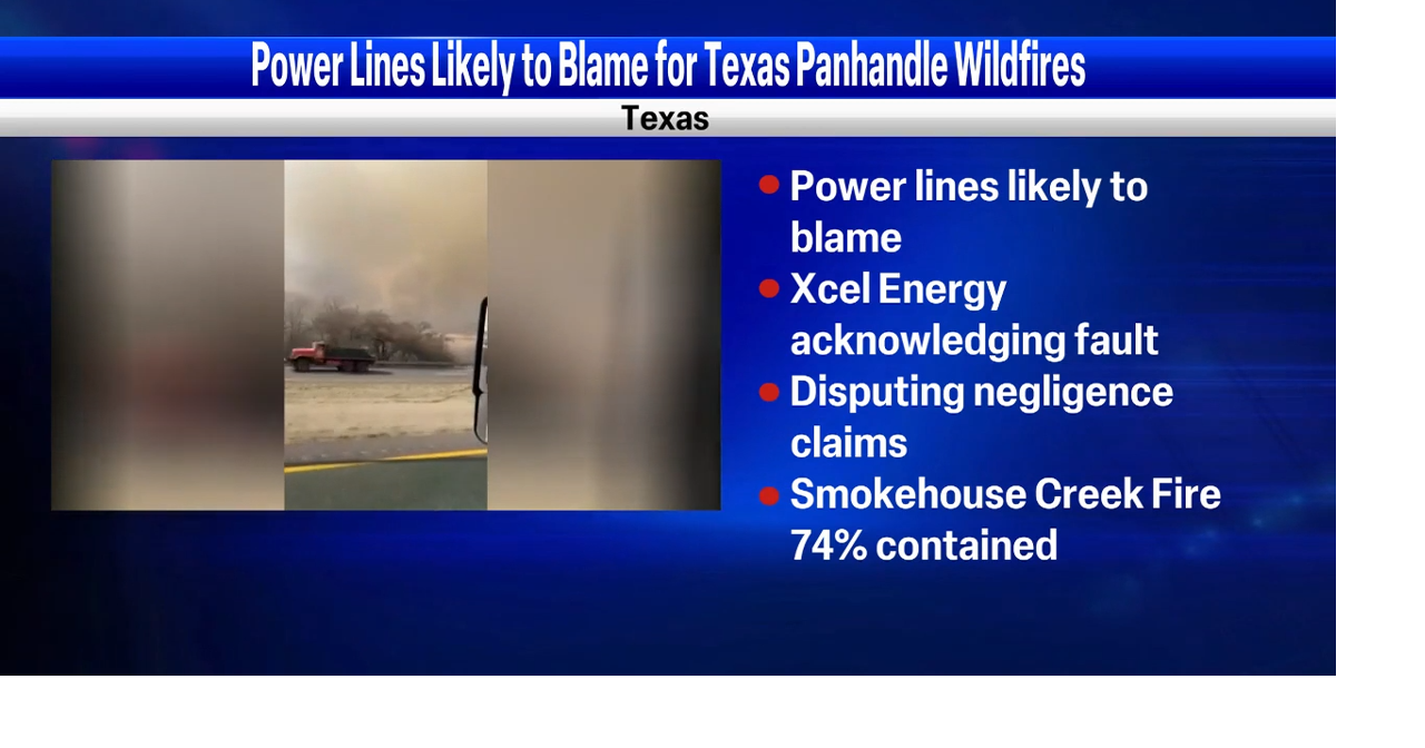 Power lines likely to blame for Texas Panhandle wildfires | Spokane ...