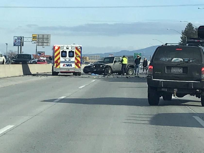 EB I-90 in Spokane Valley reopens after multi-vehicle crash | News ...